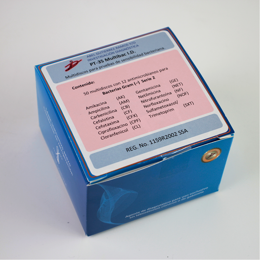 MULTIBAC. PARA BACTERIAS GRAM (-) I.D. | Insulab