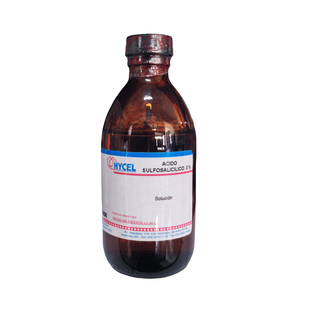 ACIDO SULFOSALICILICO 3% 1LT HYCEL | Insulab